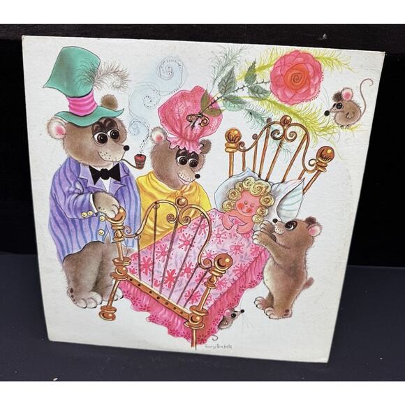 Media | Vtg 196s Panda Children Records Goldilocks Other Kiddie ...
